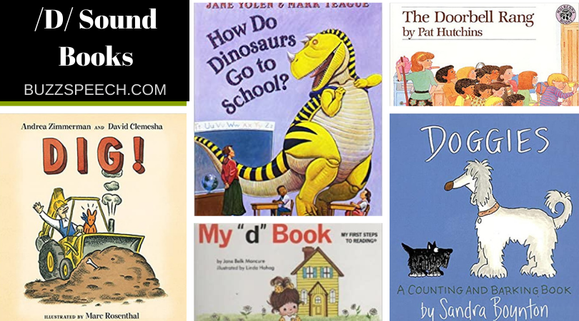 5 /D/ Sound Books for Speech Therapy – Buzz Speech
