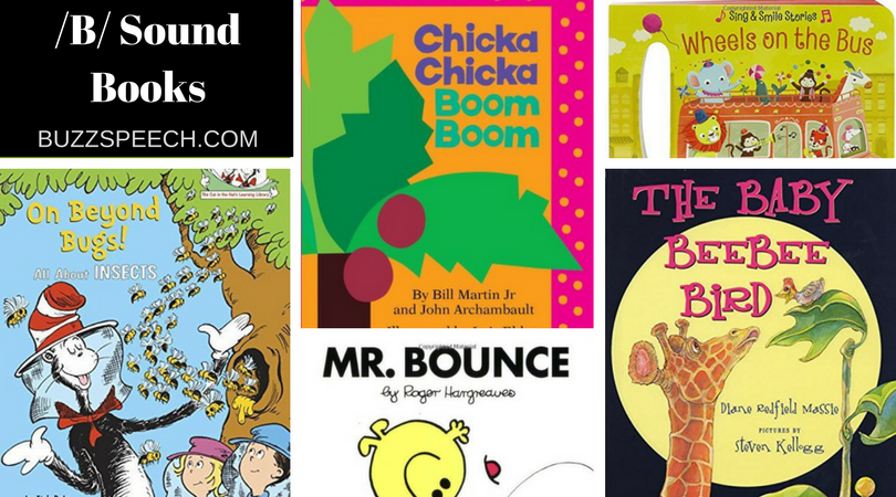 5 B Sound Books for Speech Therapy – Buzz Speech