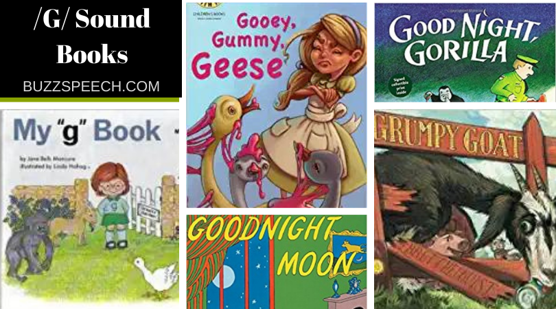 5 G Sound Books for Speech Therapy – Buzz Speech